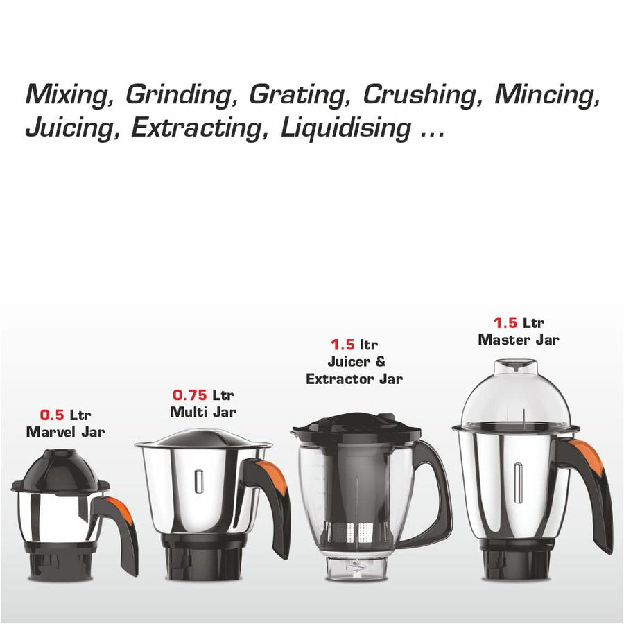 Buy Vidiem EVO ADC 4 Jars, 750W Mixer Grinder at Best Price Online ...