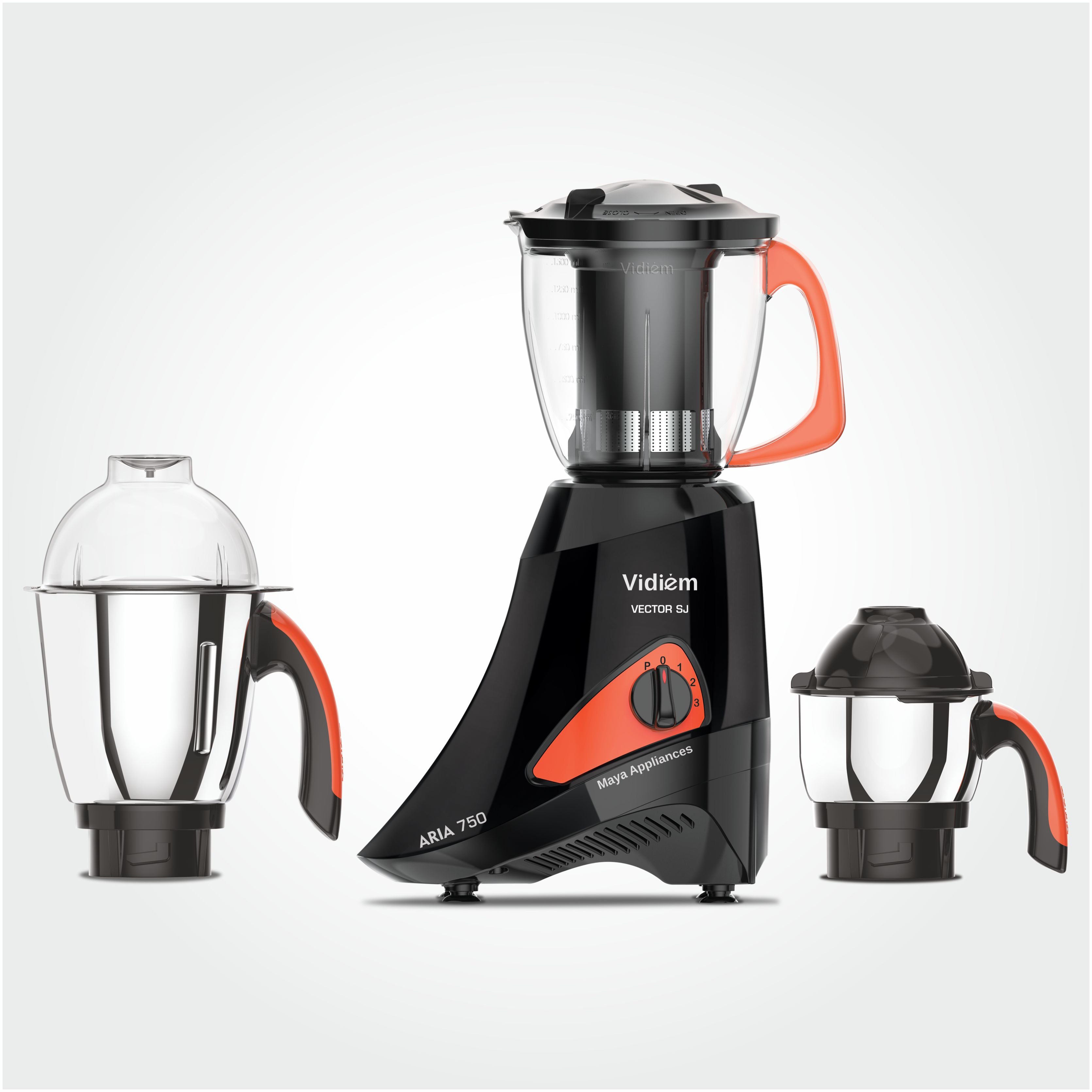 Vidiem Vector SJ 750W Mixer Grinder – Vidiem Stores