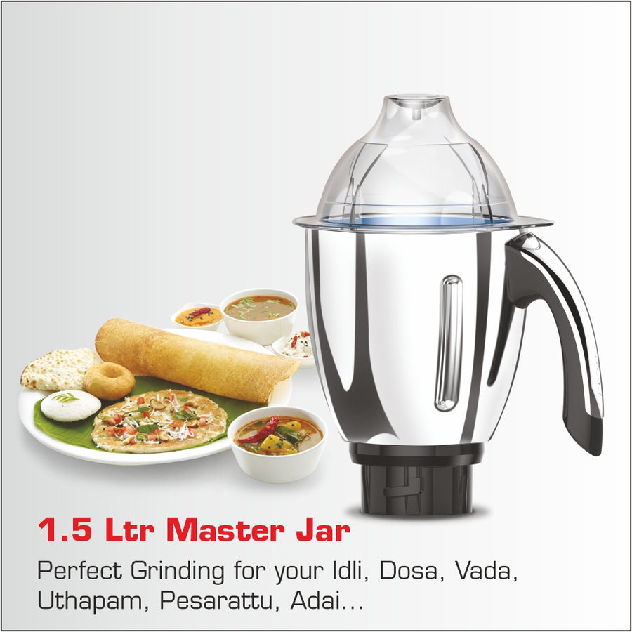 Buy Vidiem Tusker ADC 750W Mixer Grinder with 5 Jars & Multi Chef ...