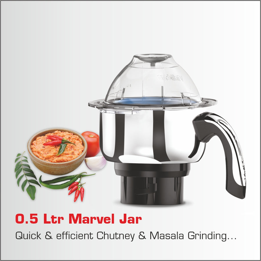 Buy Vidiem Tusker ADC 750W Mixer Grinder with 5 Jars & Multi Chef ...