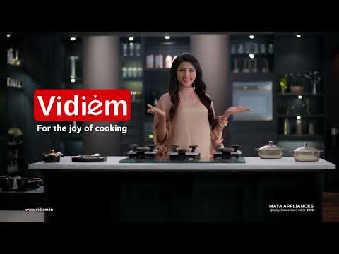 Buy Vidiem VOGUE 4 Burner Removable Burner Assembly Glass Top Online at ...