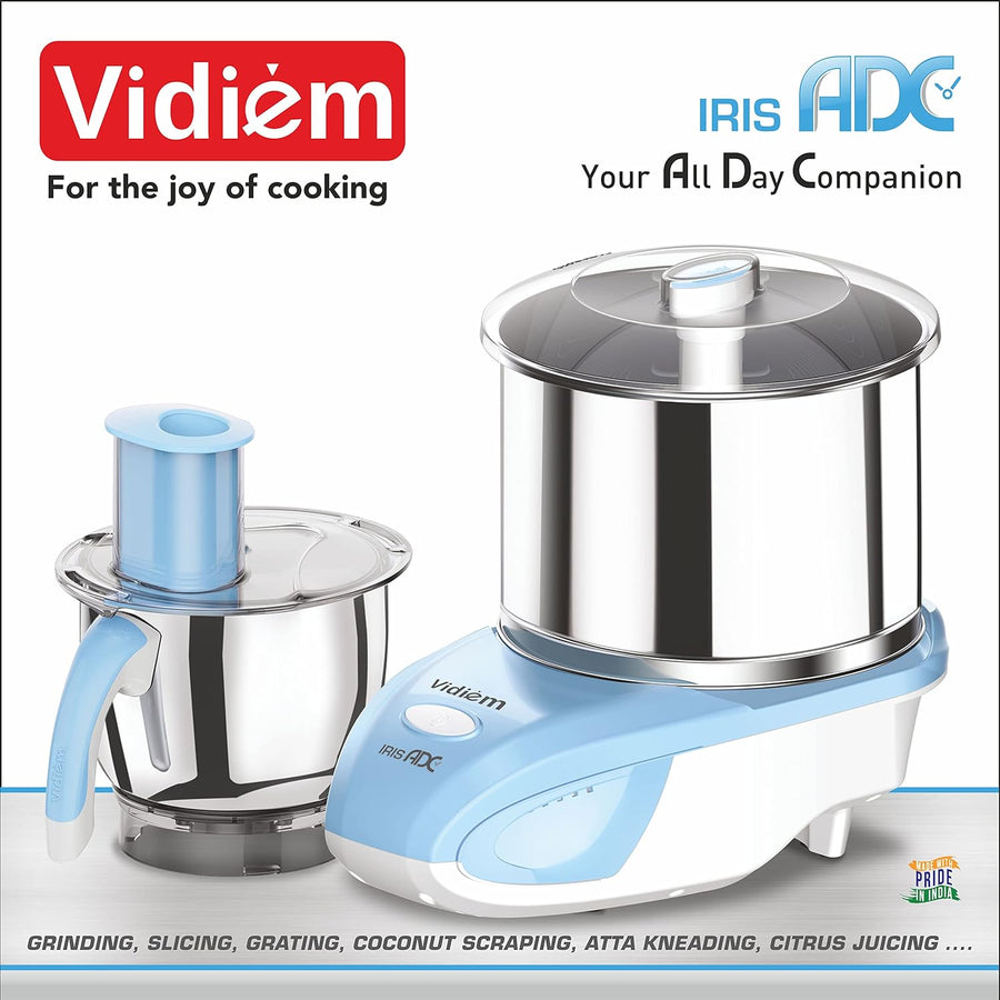 Buy Vidiem IRIS ADC ST 2Ltr Wet Grinder Online at Vidiem Store – Vidiem ...