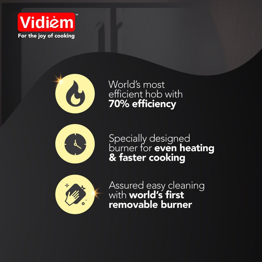 Buy Vidiem VOGUE V1 - 4Burner Glass Cooktop Online at Vidiem – Vidiem ...